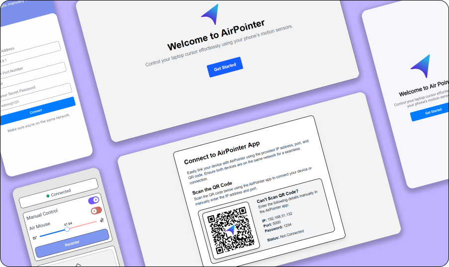 GitHub - pritish384/AirPointer: AirPointer is an Electron-based application that allows users to ...